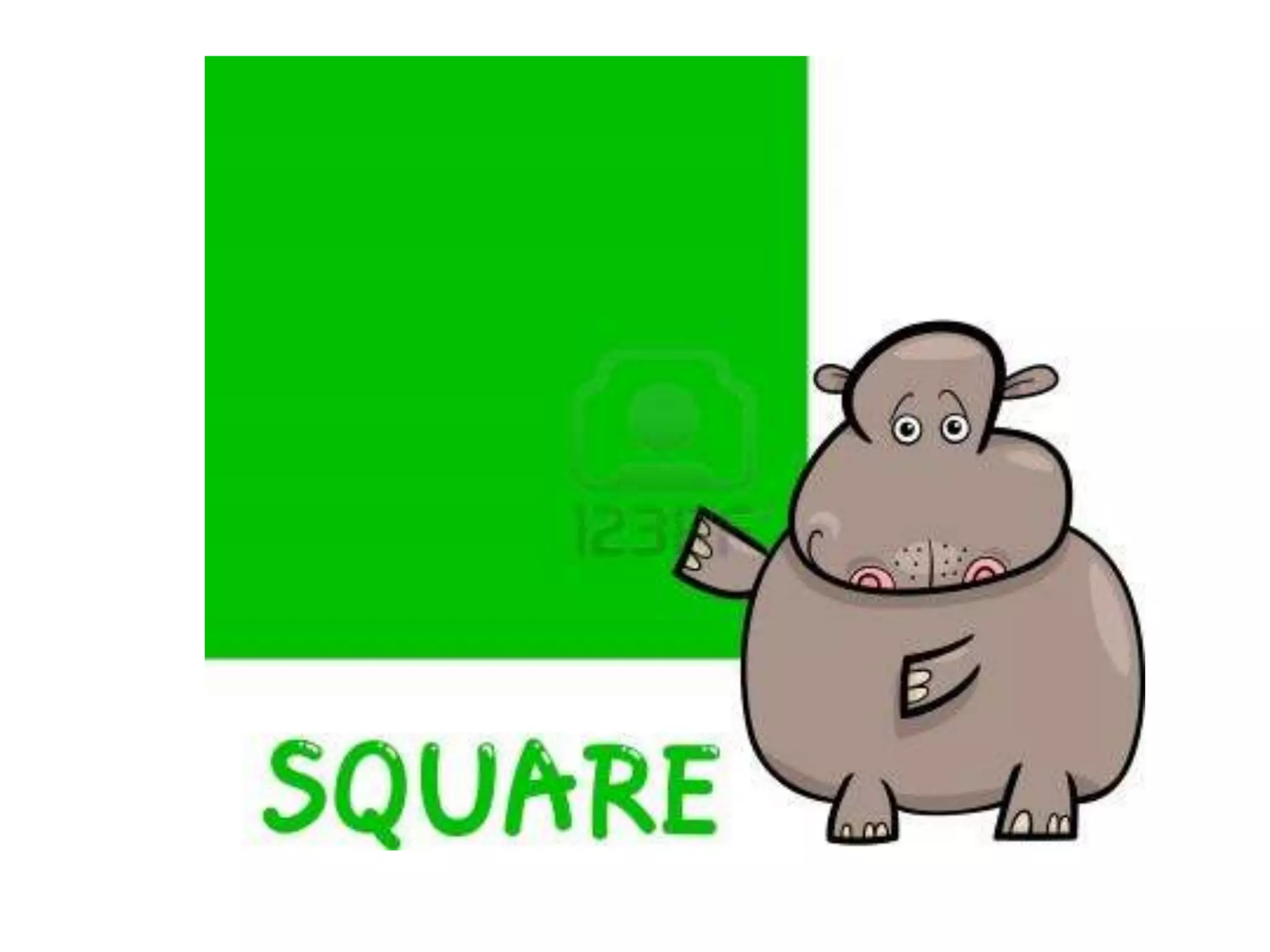 Basic shapes - English for kids | PPTX