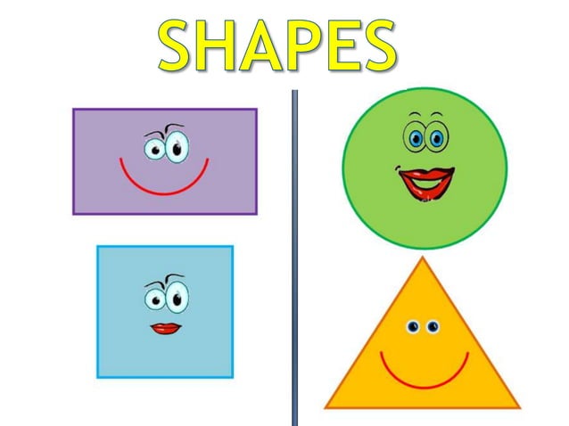 Basic shapes - English for kids | PPTX