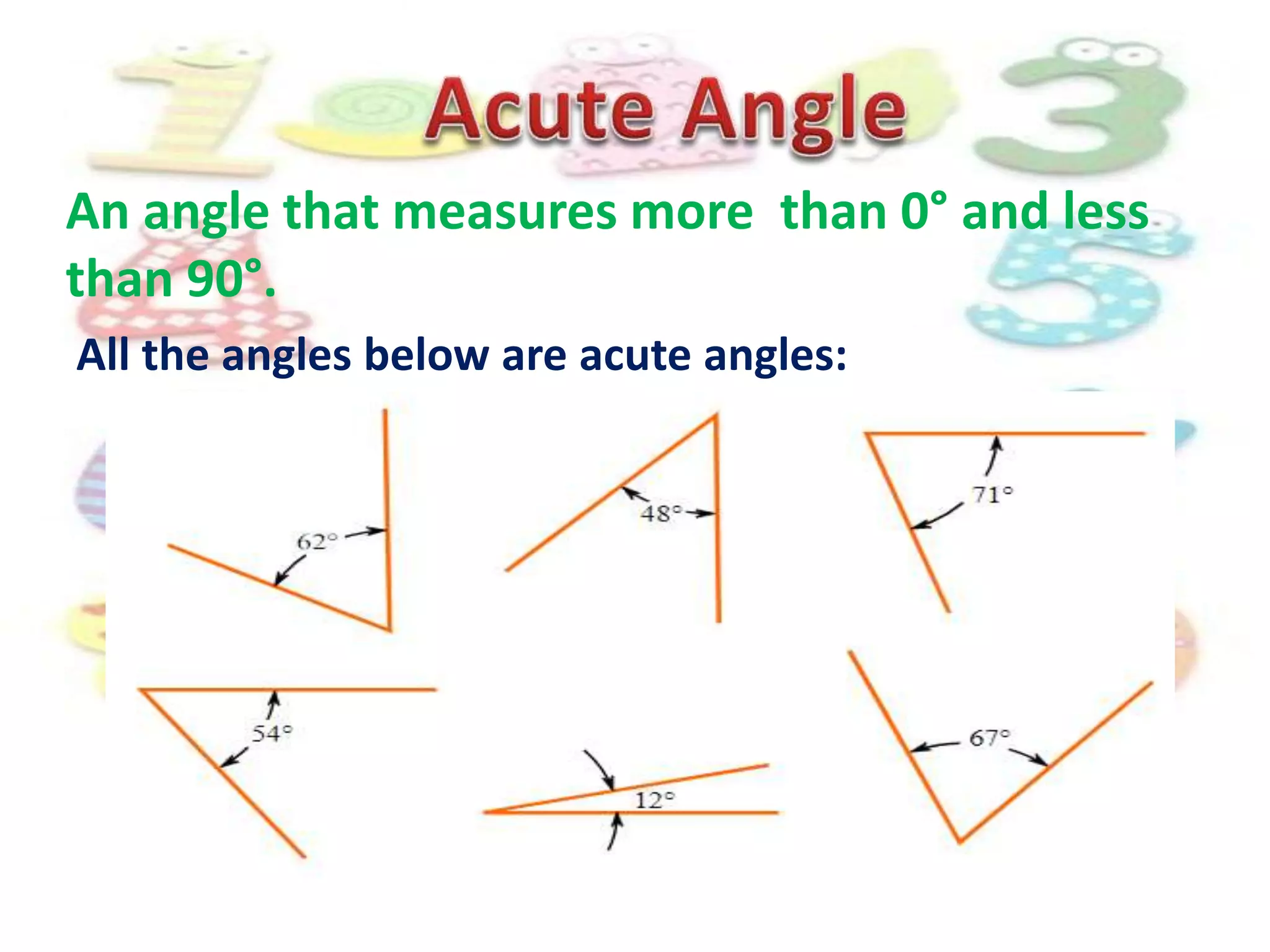 Shapes and angle | PPTX