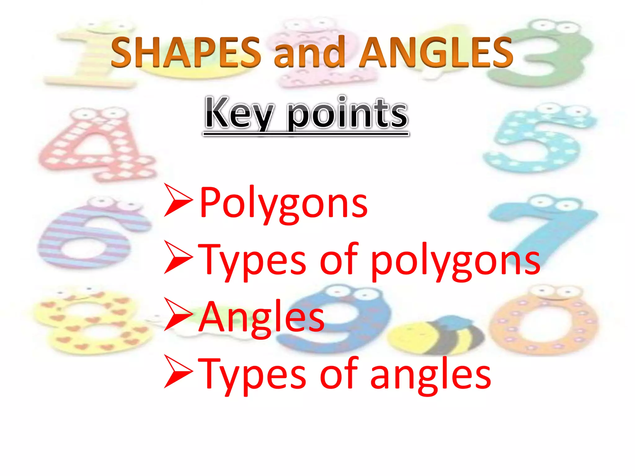 Shapes and angle | PPTX