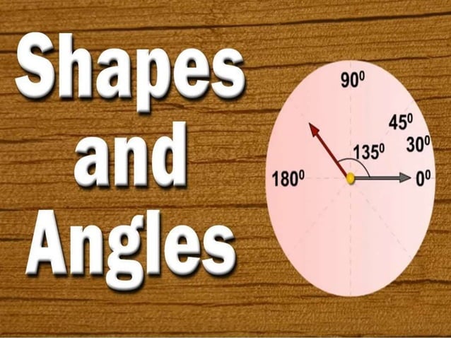Shapes and angle | PPTX | Geography | Science