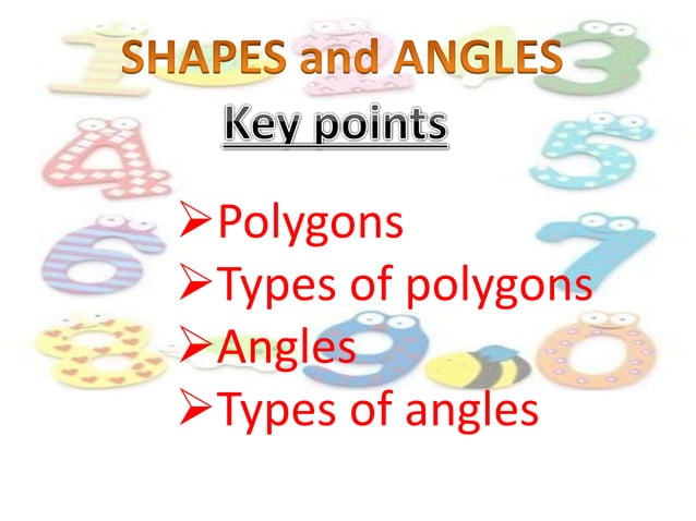 Shapes and angle | PPTX | Geography | Science