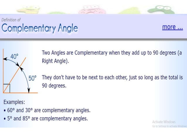 Shapes and angle | PPTX | Geography | Science