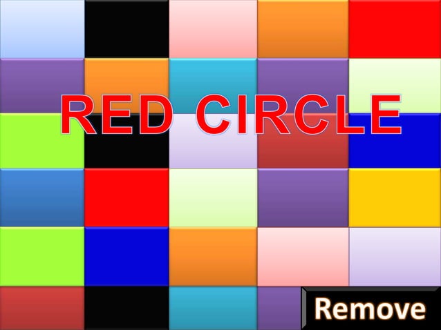 Shapes And Colours Hidden Pictures Game | PPTX