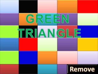 Shapes And Colours Hidden Pictures Game | PPTX