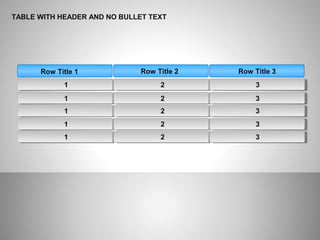 Shapes and Tables for PowerPoint | PPT