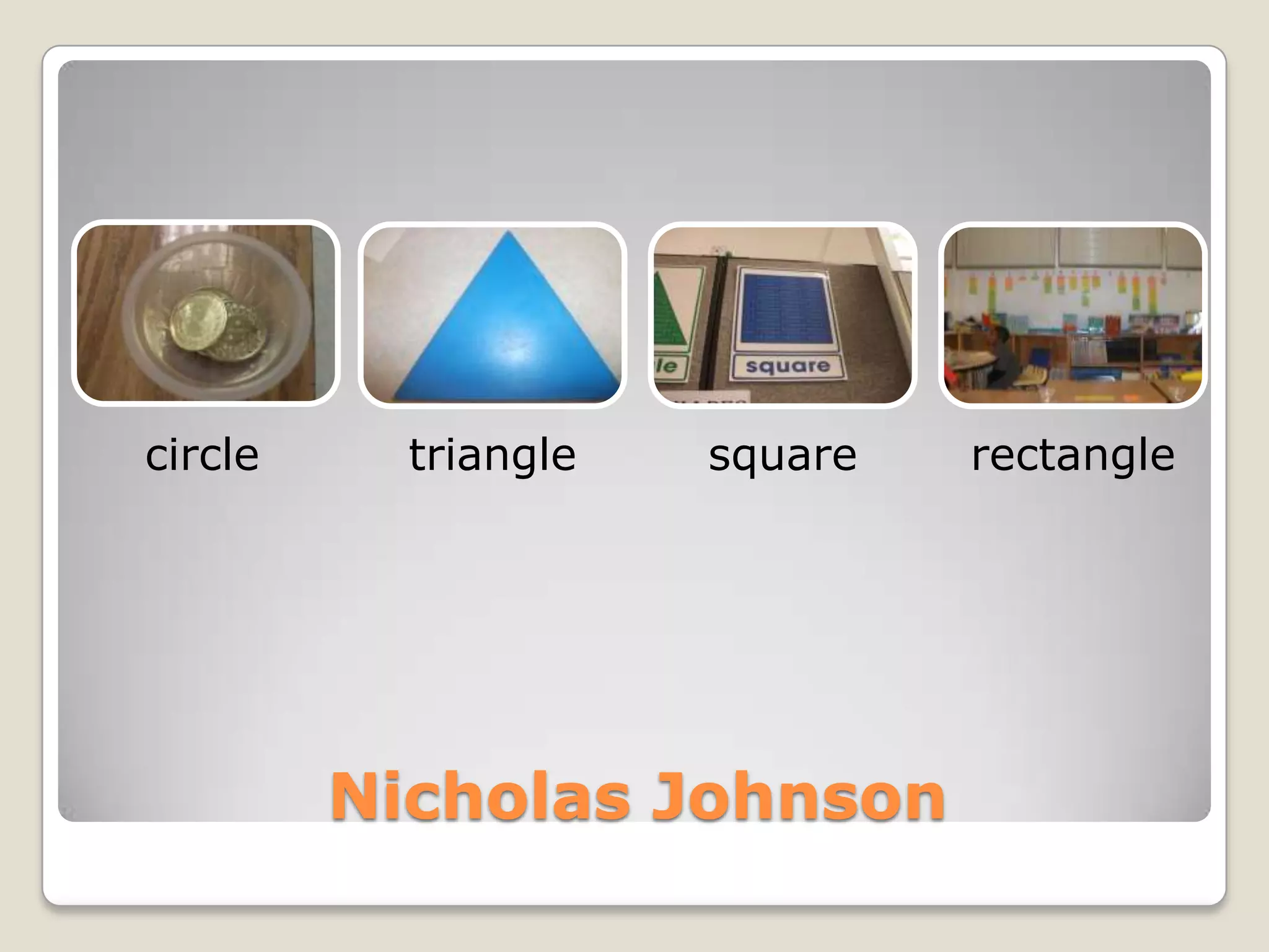 Shapes around us | PPT