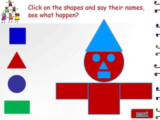 Learn Shapes for Pre kindergarten | PPSX