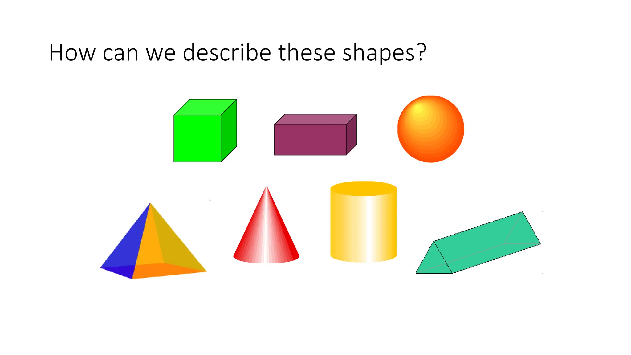 Shapes for Primary School Mathematics Three | PPT
