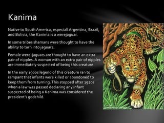 Kanima South America