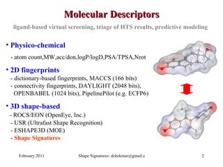 Shape Signatures Light | PPT