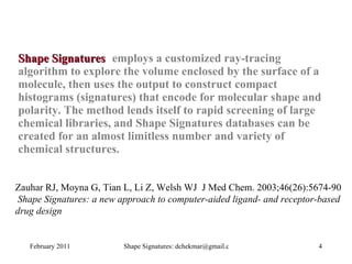 Shape Signatures Light | PPT