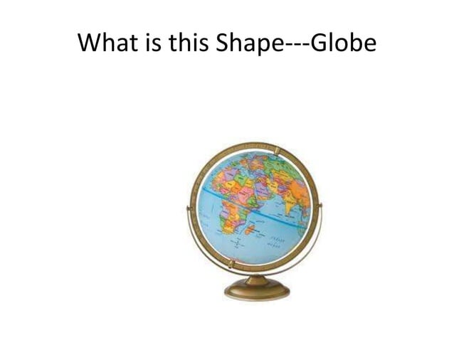 Shapes in the world aorund you and me | PPT
