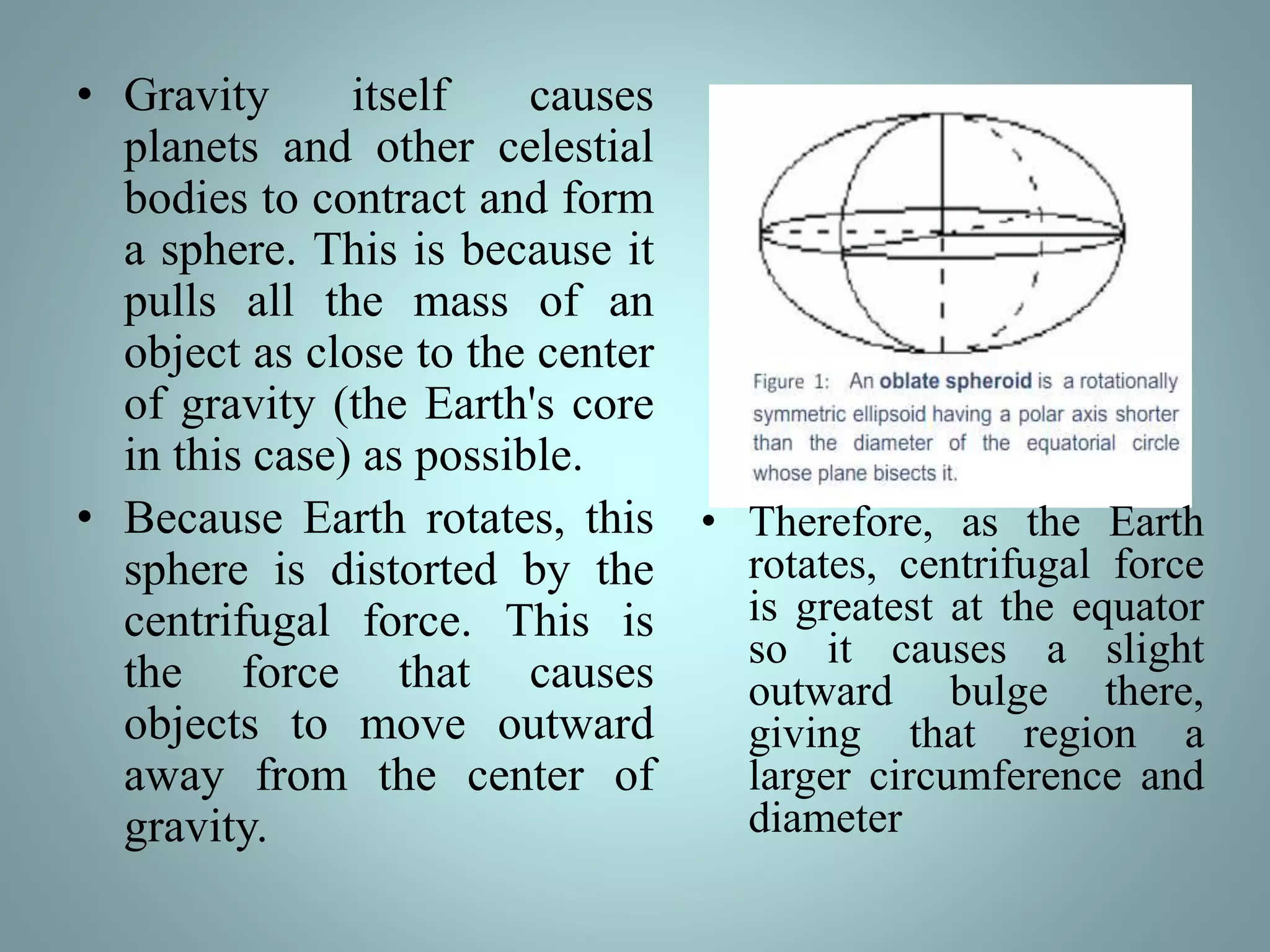 Shape, size and motions of the earth 1 | PPTX