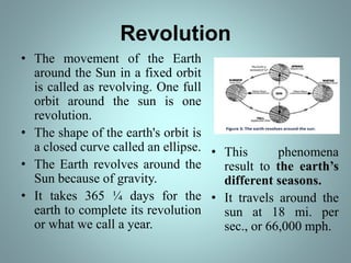 Shape, size and motions of the earth 1 | PPTX