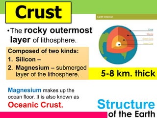 Lesson 8: Shape,Size and Structure of the earth | PPSX