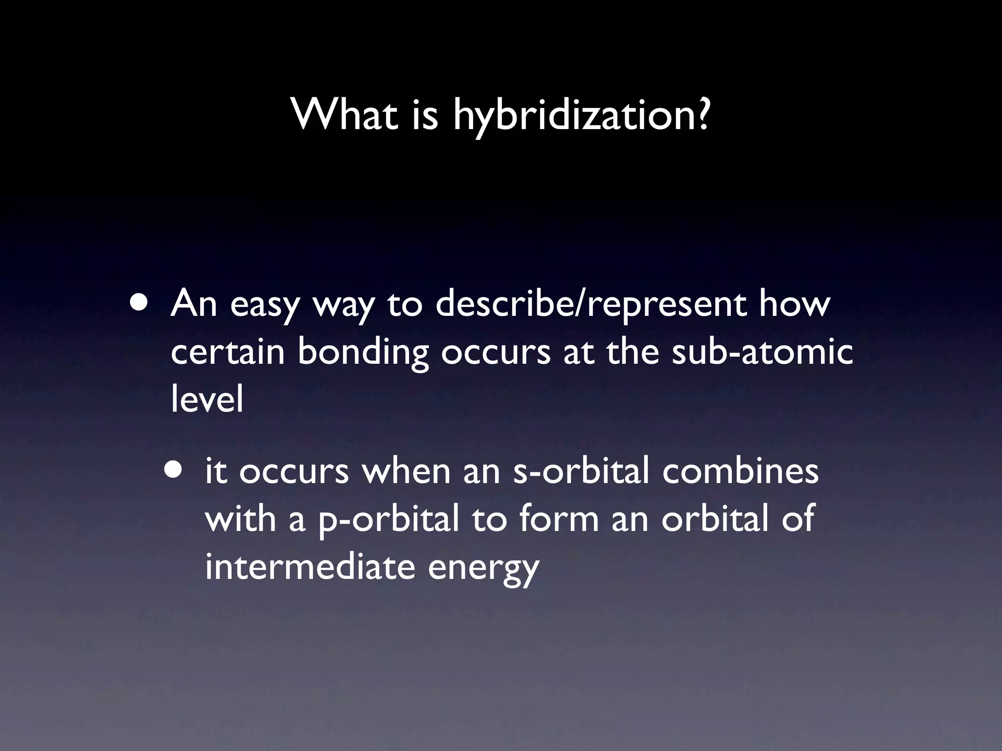 Molecular Shapes & Hybridization | ZIP | Chemistry | Science