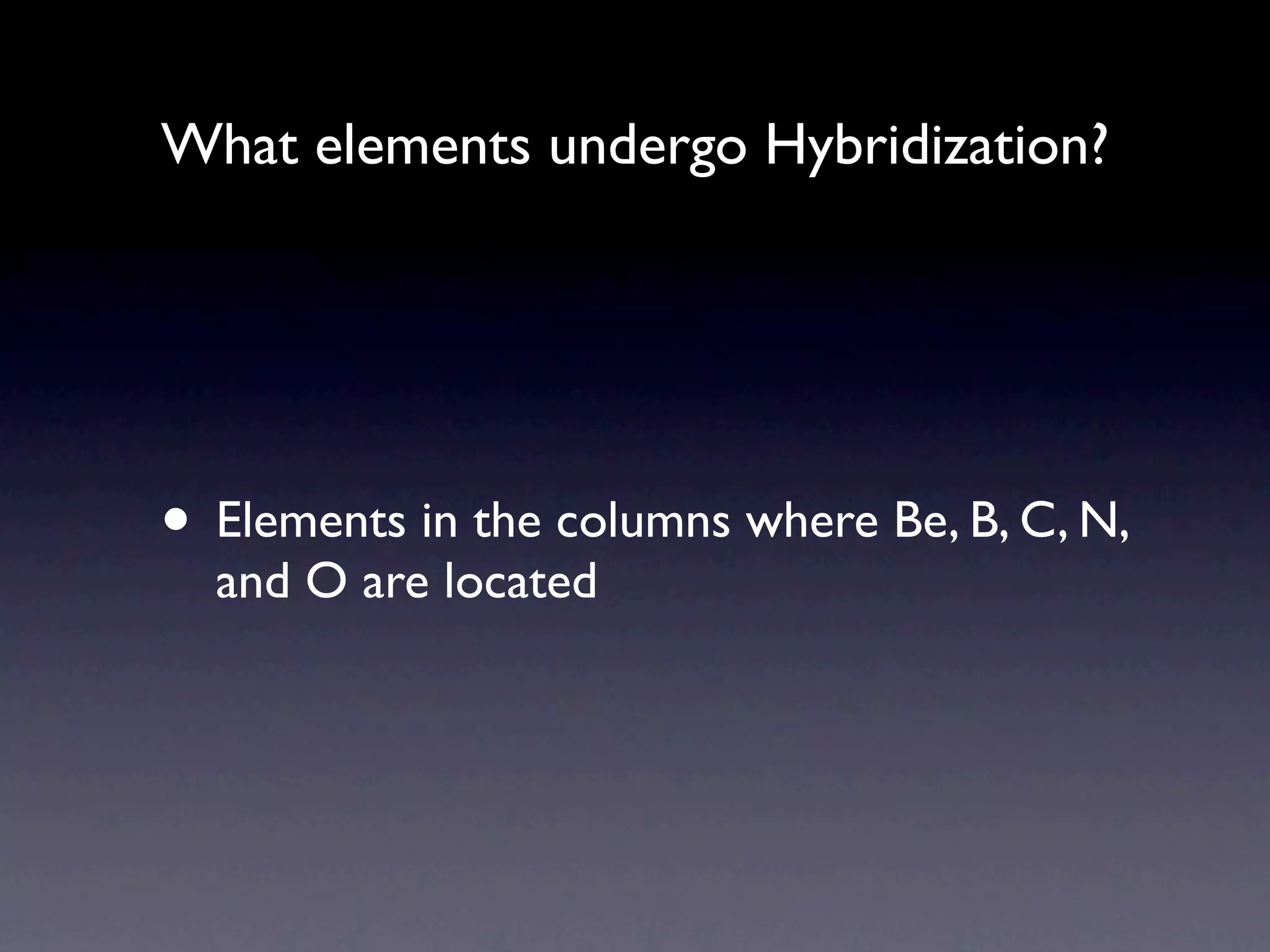 Molecular Shapes & Hybridization | ZIP | Chemistry | Science