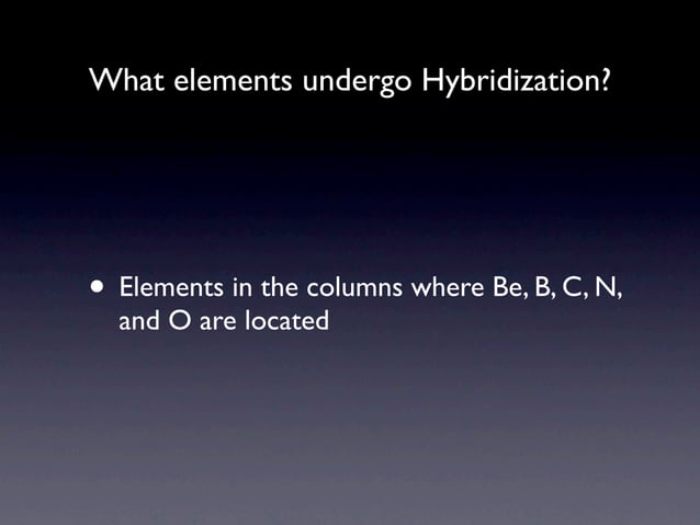 Molecular Shapes & Hybridization | ZIP | Chemistry | Science