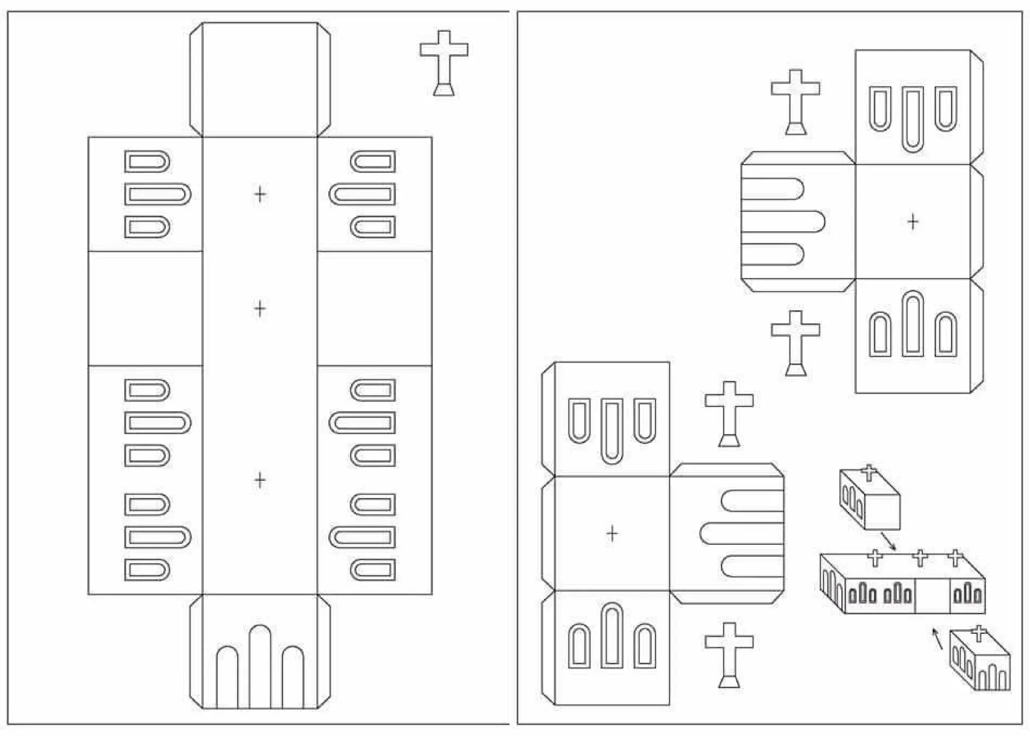 The shapes of al knisaaaa church designs | PPT