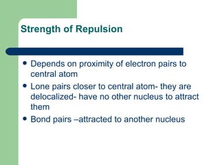 Shapes Of And Bond Angles In Simple Molecules | PPT