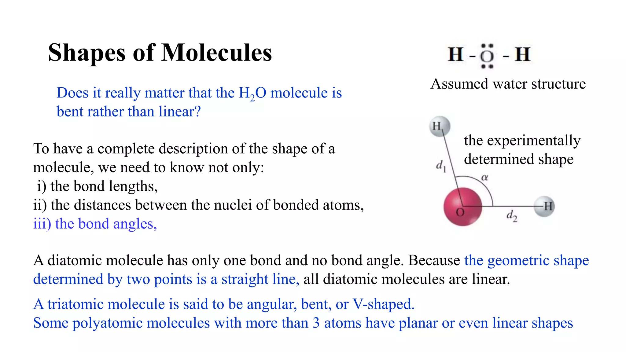 Shapes Of Molecules 10 3 Pptx