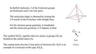 Shapes of molecules 10(3) | PPTX