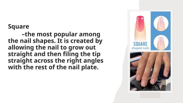 Shapes of Nail ppt.pptx secondary high school. | PPTX