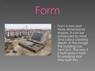 Shape, space and form | PPT