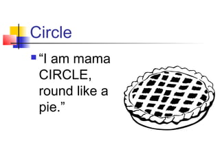 Shapes (preschool math) | PPT | Children\'s Music | Music