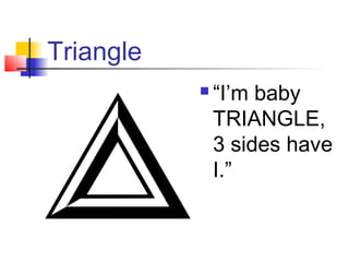 Shapes (preschool math) | PPT | Children\'s Music | Music