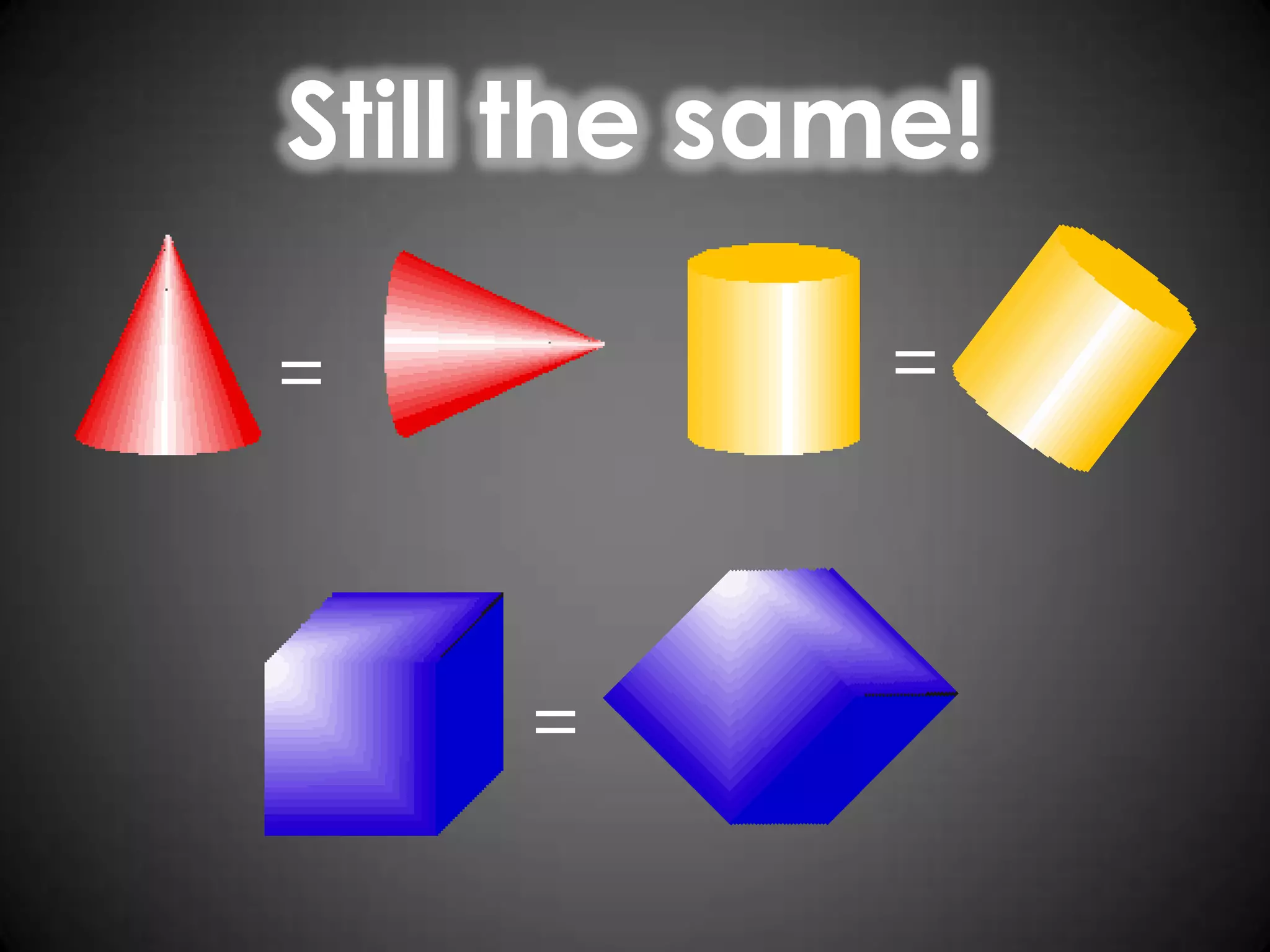 Shapes slide show | PPTX