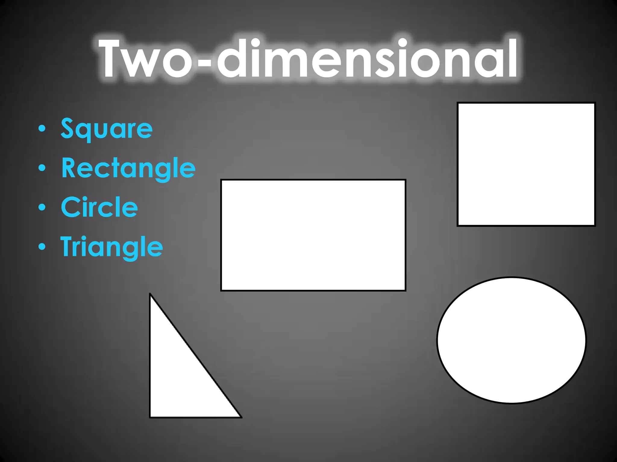 Shapes slide show | PPTX