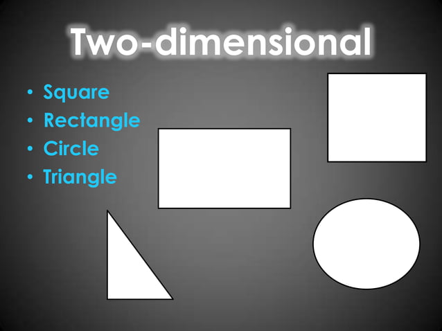 Shapes slide show | PPTX | 3-D Graphics | Computer Software and ...