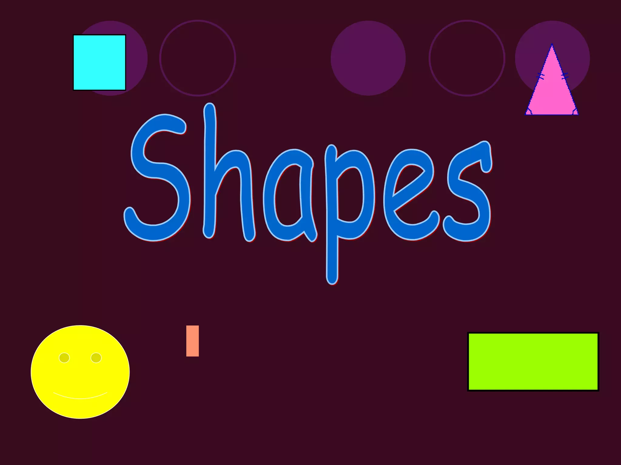 Shapes , space , and patterns | PPT