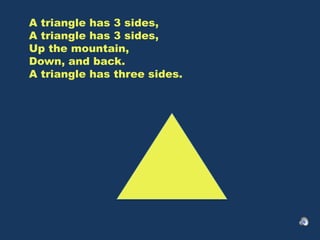 Shapes for kindergarten | PPTX
