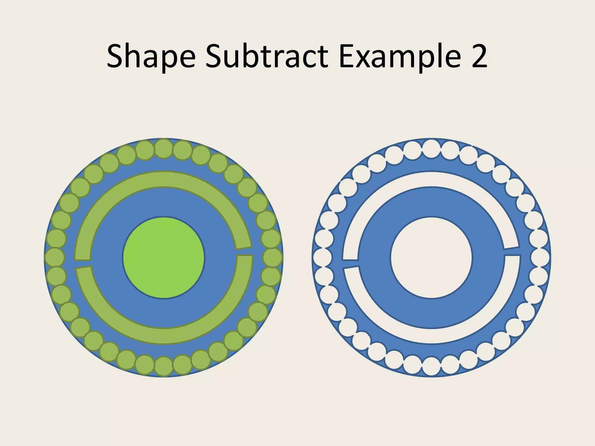 Shape Subtract in PowerPoint | PPTX