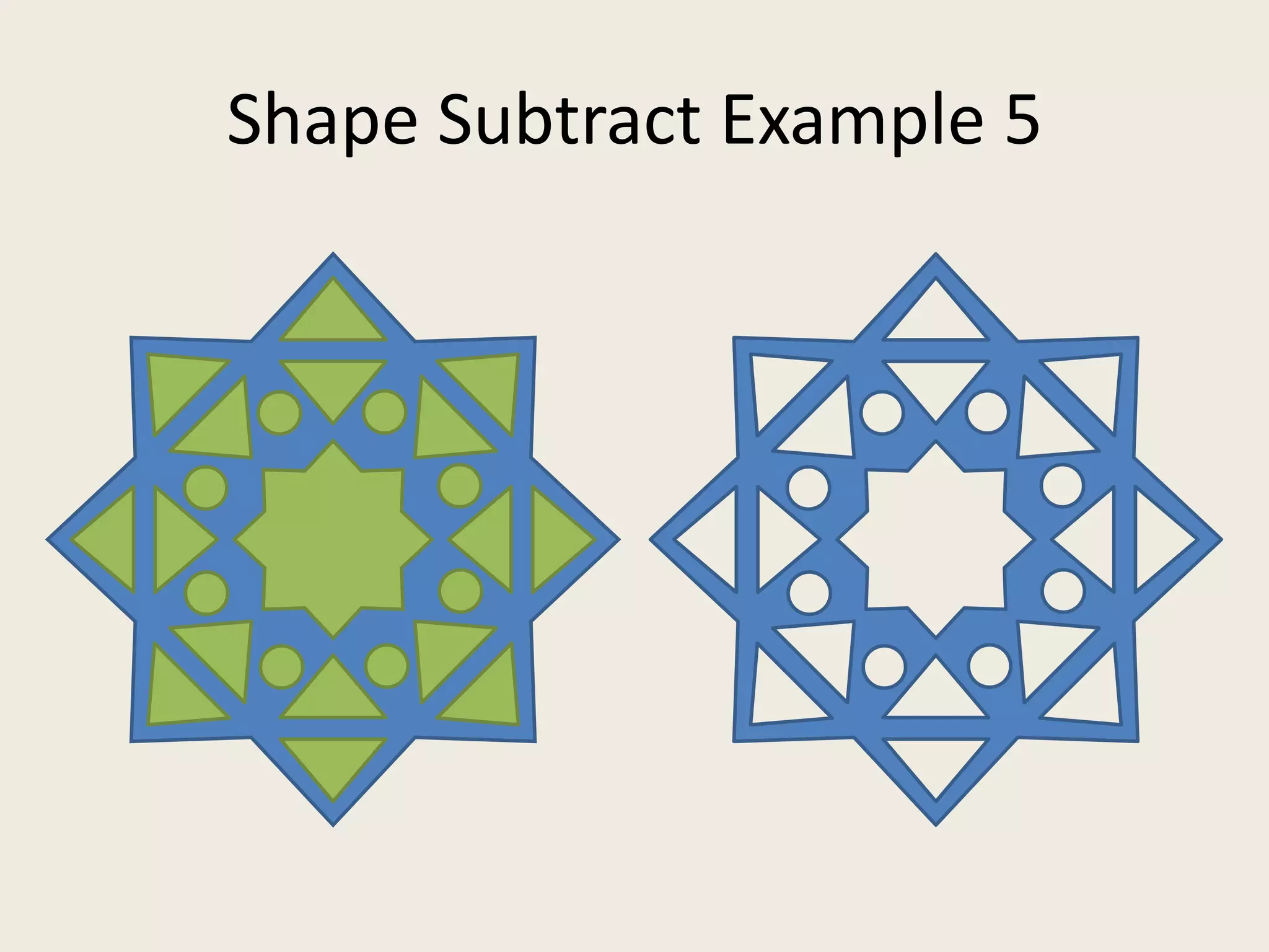 Shape Subtract in PowerPoint | PPTX