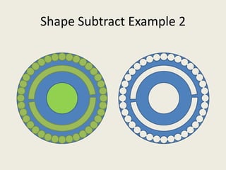 Shape Subtract in PowerPoint | PPTX