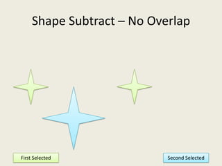 Shape Subtract in PowerPoint | PPT