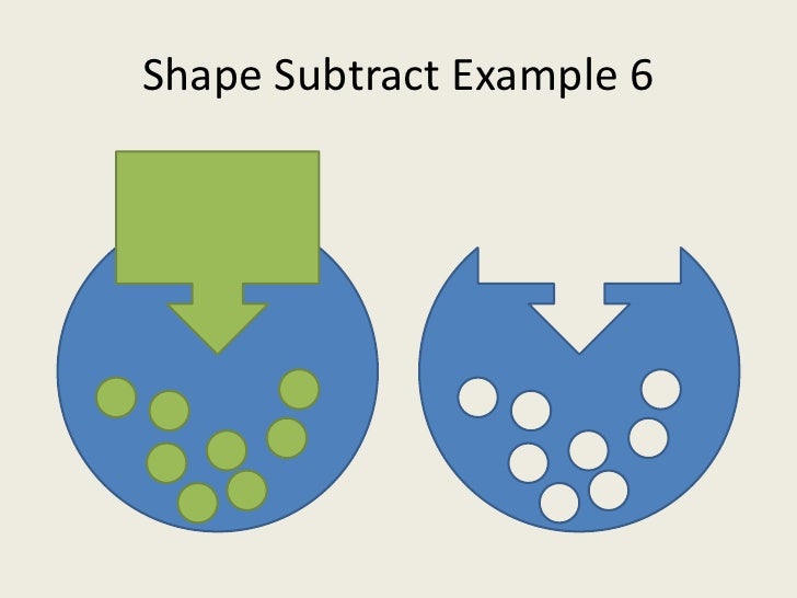 Shape Subtract in PowerPoint