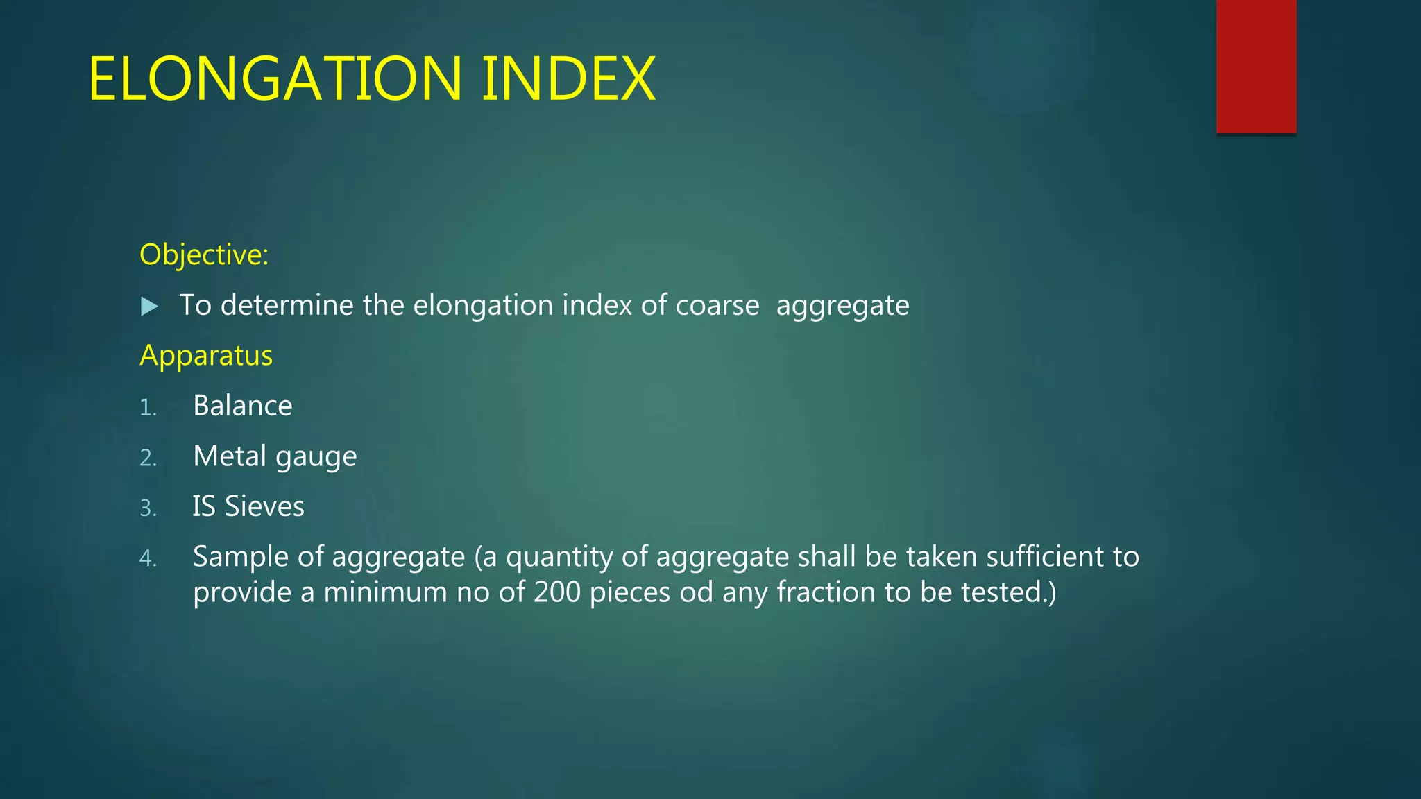 Shape tests of aggregate | PPTX