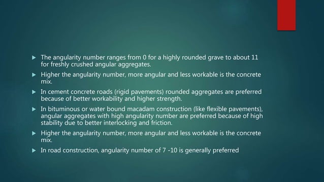 Shape tests of aggregate | PPTX