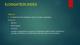 Shape tests of aggregate | PPTX