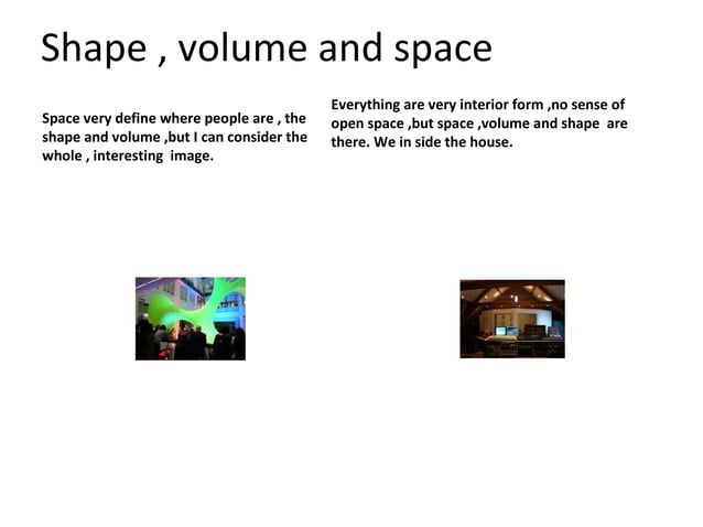Shape,volume and space | PPT | Geography | Science