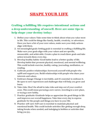 Shape Your Life.pdf