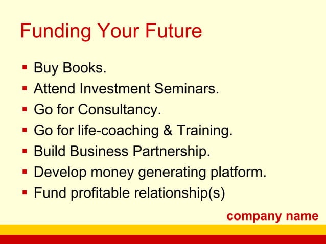 Shaping your future | PPT
