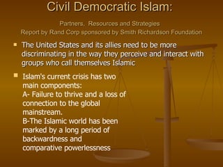 Shaping future for Muslims in America | PPT