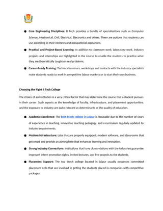Shaping a Bright Future with a B Tech Degree.docx
