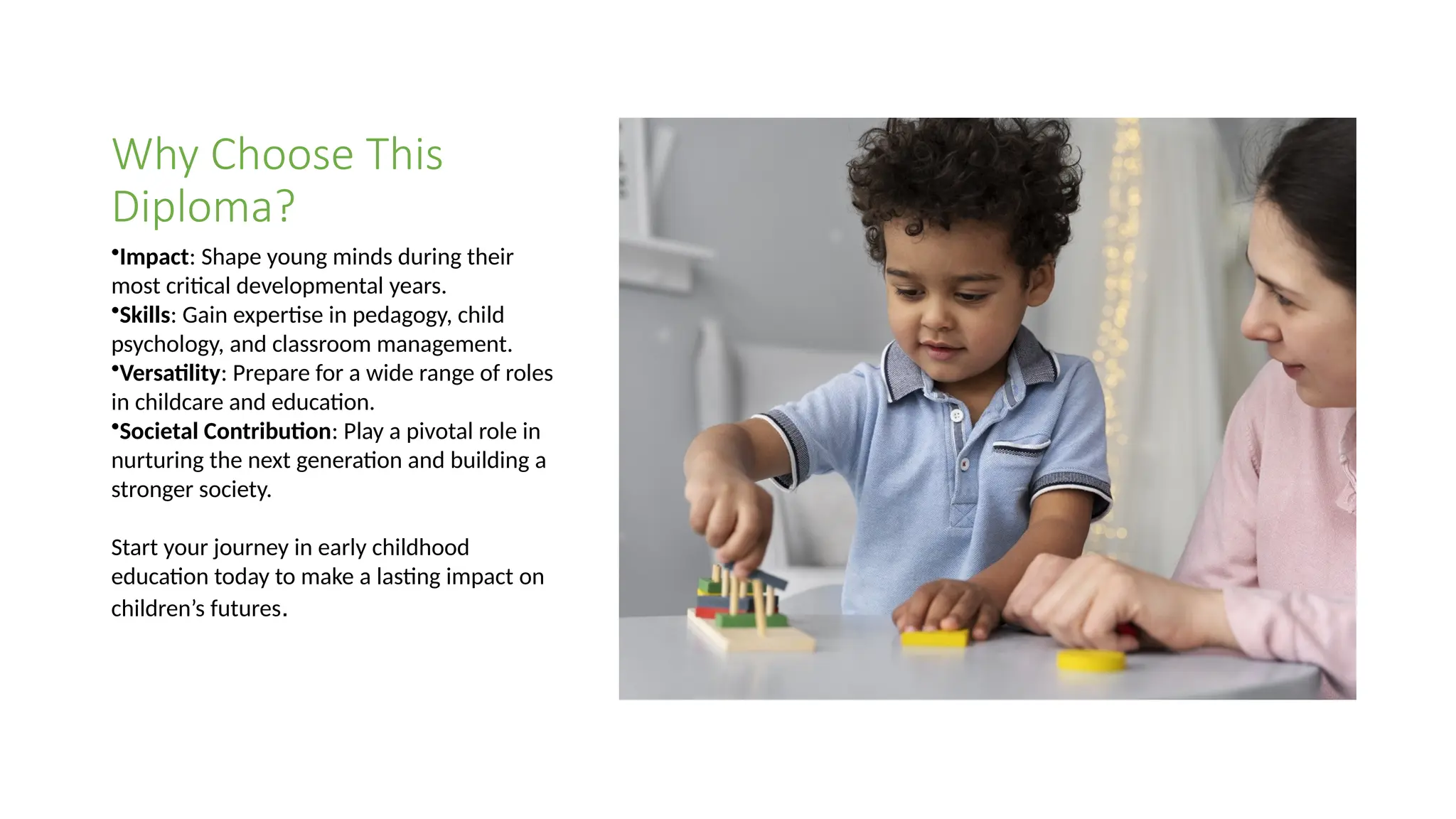 Shaping Futures - Exploring the Diploma in Early Childhood Education ...
